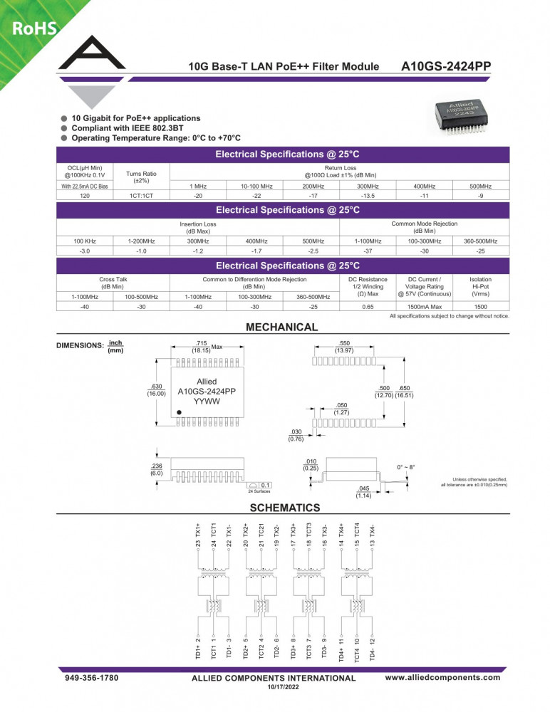 A10GS-2424PP technical document preview