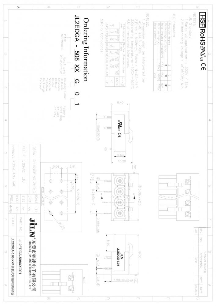 JL2EDGA-50806G01 technical document page