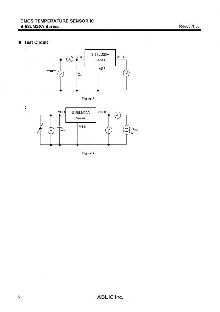 S-58LM20A datasheet page 8