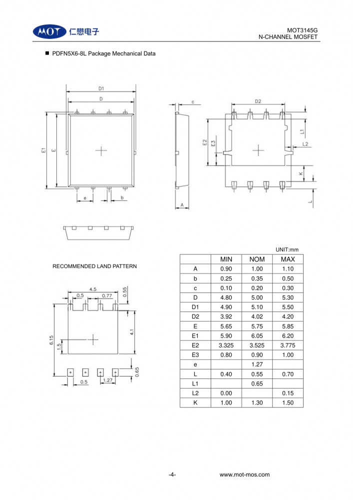 MOT3145G datasheet page 4