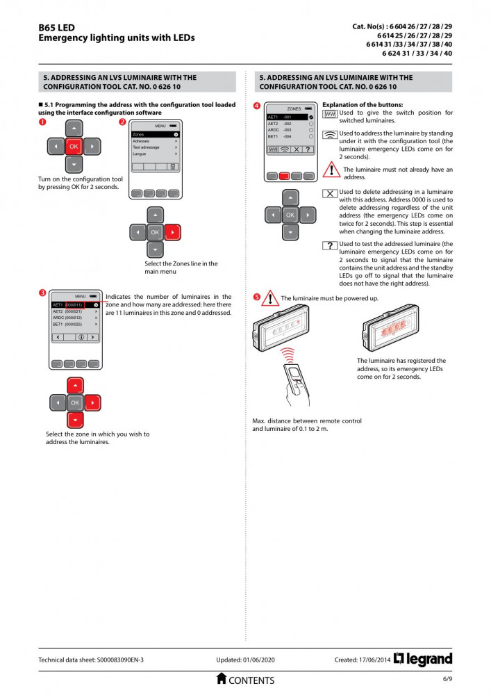 Legrand technical document page 6