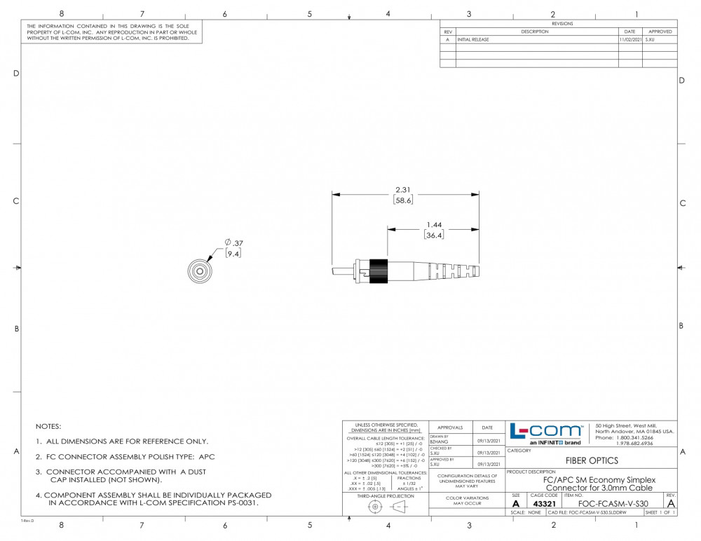 FOC-FCASM-V-S30 technical document preview