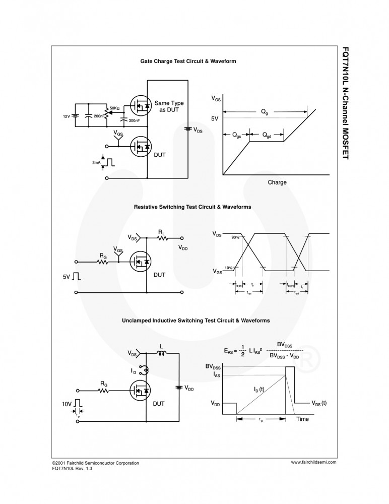 FQT7N10LTF datasheet page 6
