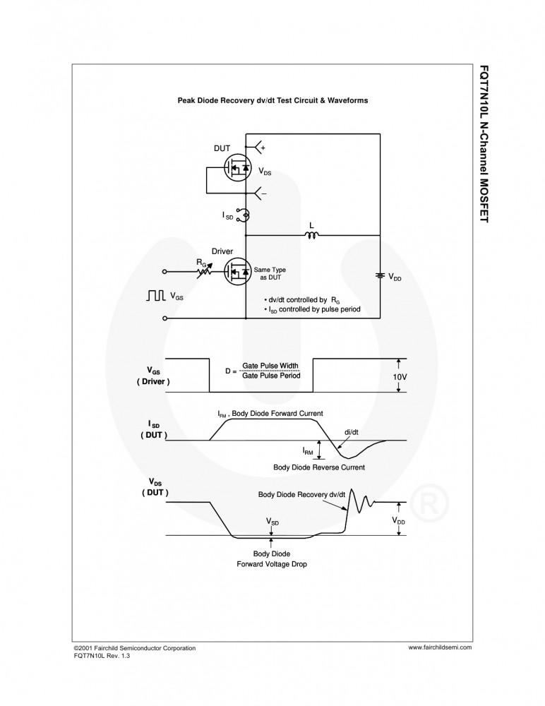 FQT7N10LTF datasheet page 7