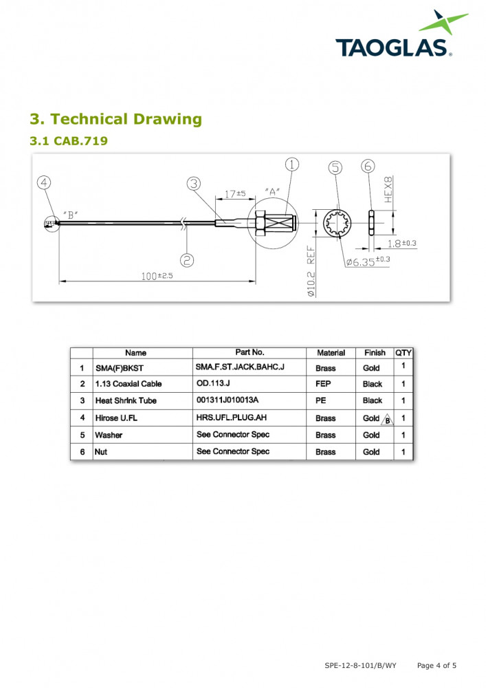 CAB.719 technical document page 4