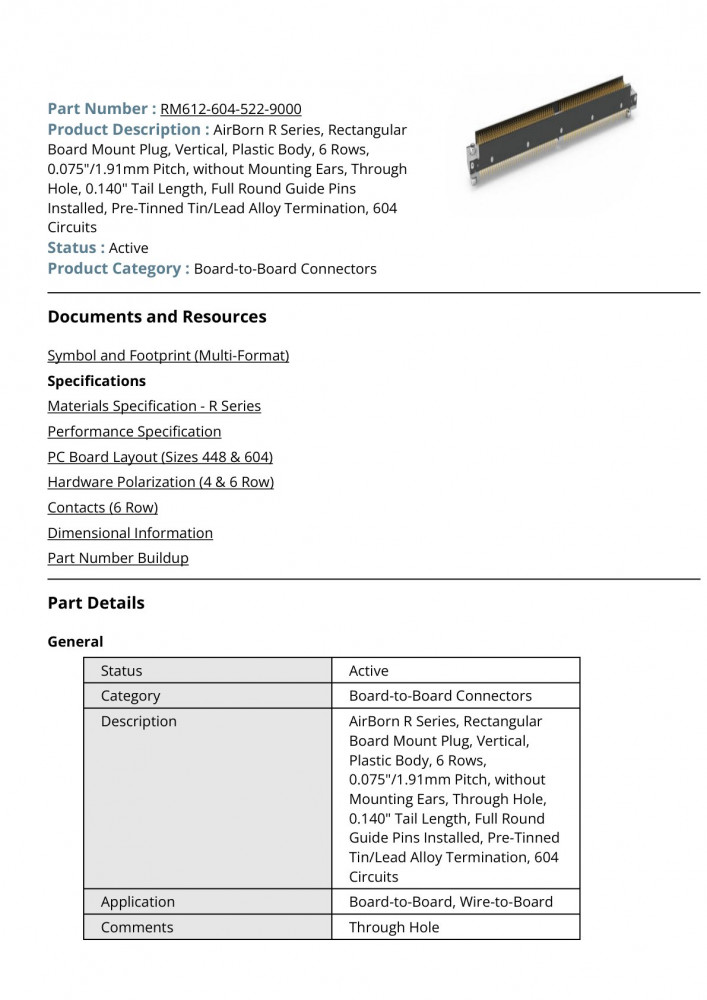 RM612-604-522-9000 product document image 1