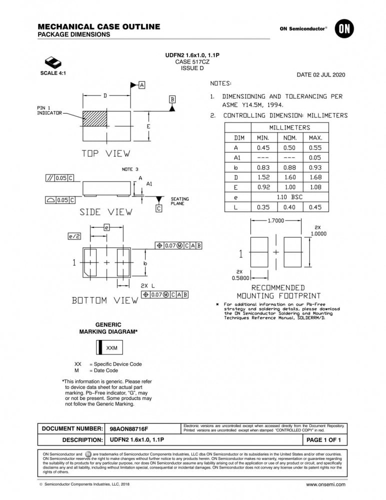 ESD7424MUT5G datasheet page 6