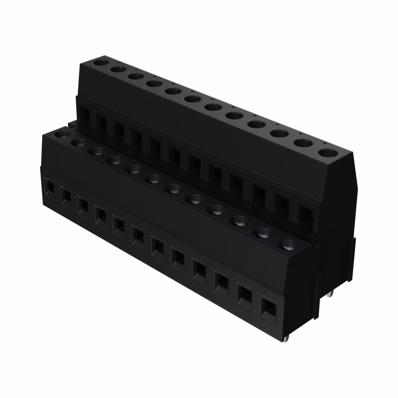 5.00mm Pitch Beau Eurostyle Medium Profile, Two Level Terminal Block, Modular, 24 Circuits for sale