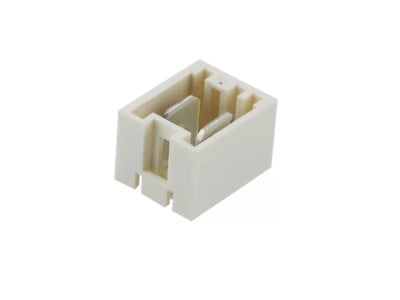 Appli-Mate RAST 5 Header, Vertical, 2 Circuits, Tin (Sn) Plating, Position Keys 1a & 2b, Code Key d20, Latch Between Circuits 1 & 2, PCB Polarization A, Glow-Wire Capable
