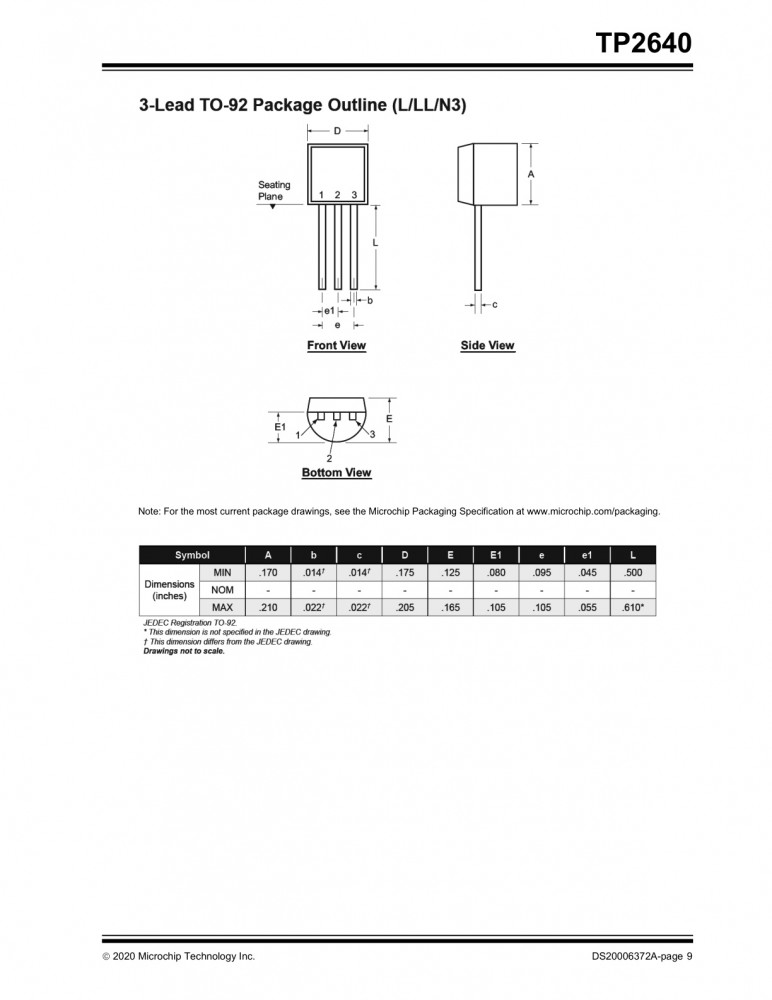 TP2640 technical document page 9