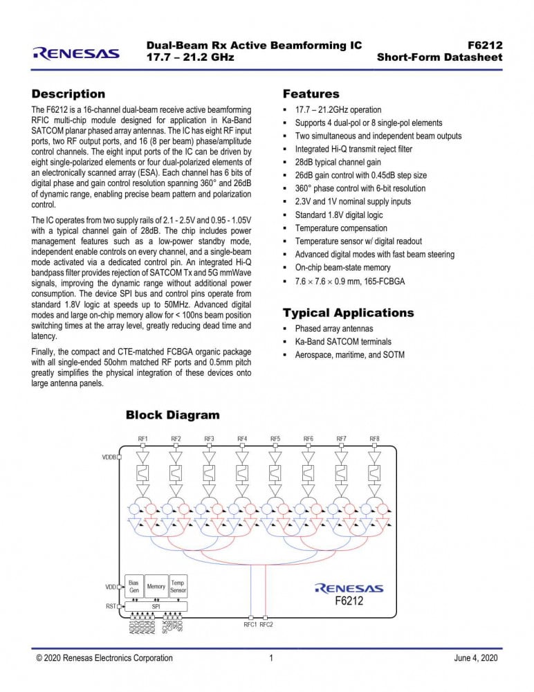 F6212AVGI technical document page 1