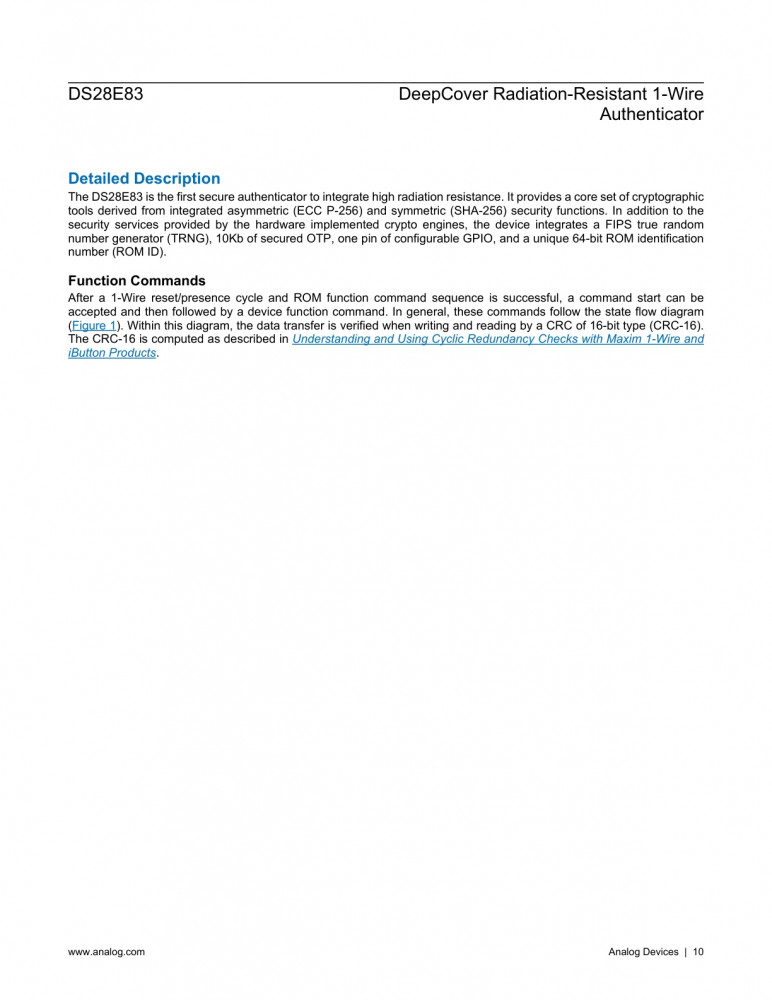 DS28E83 datasheet page 10