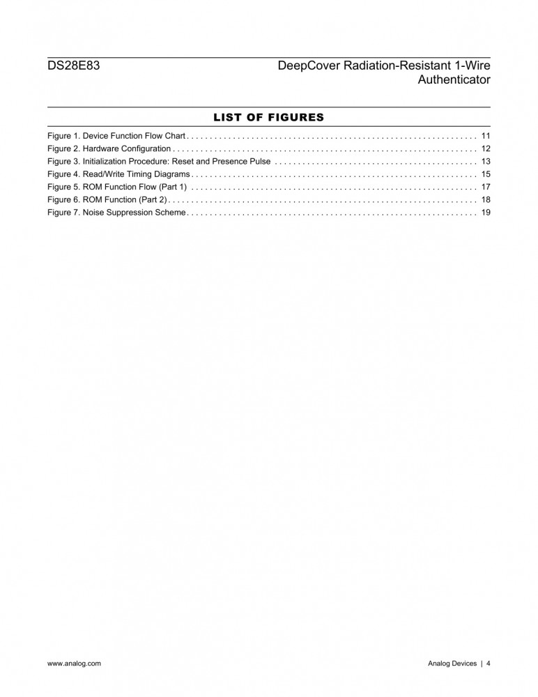 DS28E83 datasheet page 4