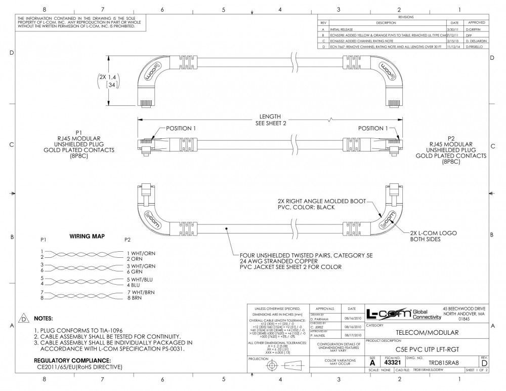 TRD815RA8RD-2 technical document page 1
