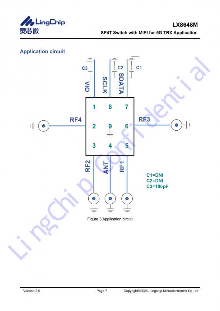 LX8648M datasheet page 7