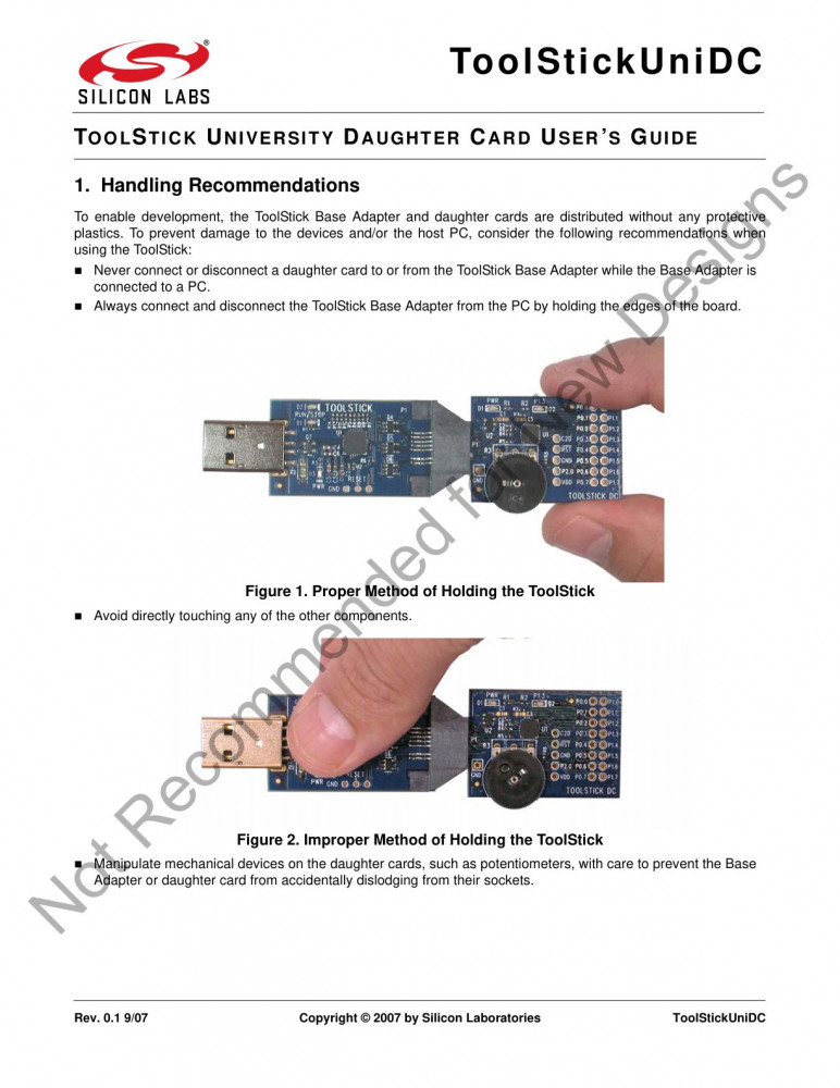 ToolStick University guide page 1