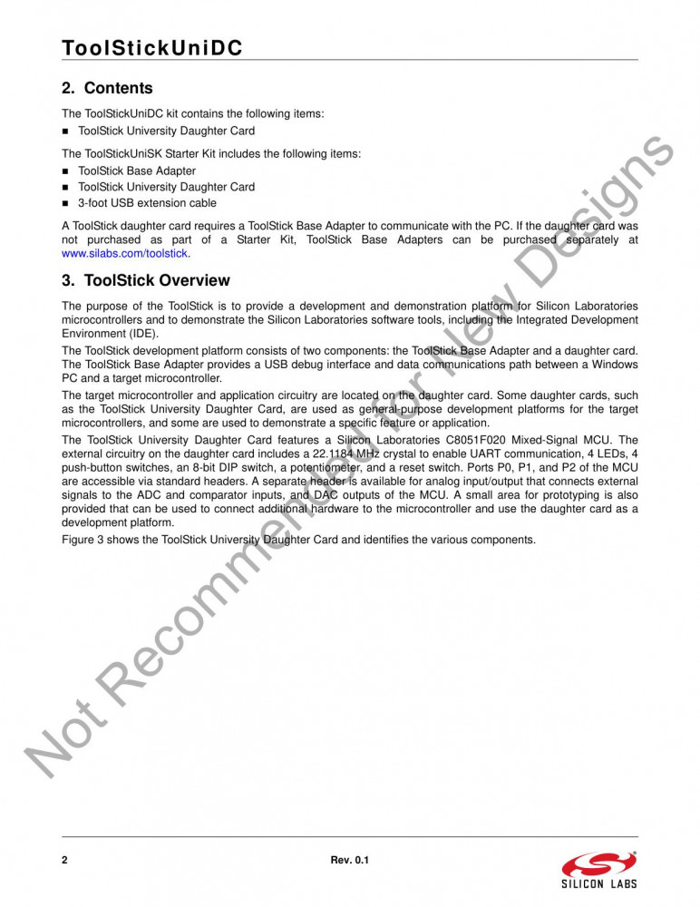 ToolStick University guide page 2
