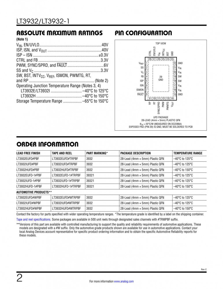 DC2286A technical document page 2