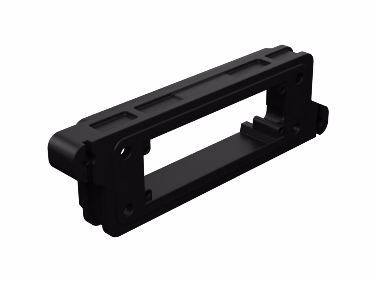 Heavy-Duty High Performance-Harsh Environment (HP-HE) Bulkhead Housing, Screw Locking, Zinc Alloy, Top Entry, Size 24B «104x27», Black for sale