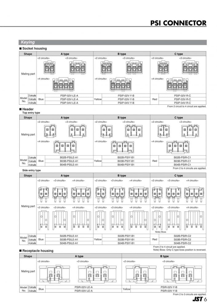 JST PSI catalogue page 6