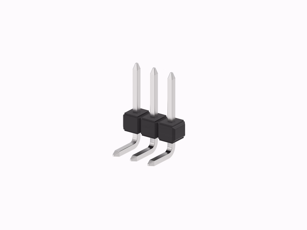 KK 254 Breakaway Header, Right-Angle Surface Mount Compatible, 5 Circuits, Tin (Sn) Plating, Mating Pin Length 8.23mm, Bag