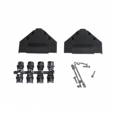 MH CONNECTORS MHDTPK37-K D-Sub Connector Backshell Hood