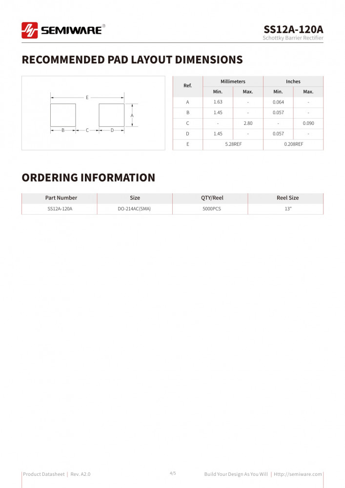 SEMIWARE SS115A datasheet page 4