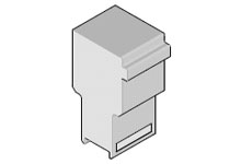 Press-In Tool for 12.5 Gbps Edge Card Connector