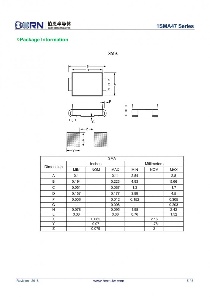 1SMA4737A datasheet page 5