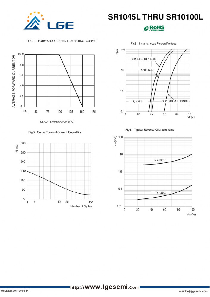 LGE SR1045L datasheet page 2
