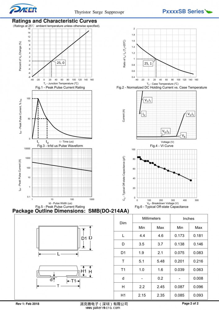P3100SB datasheet page 2
