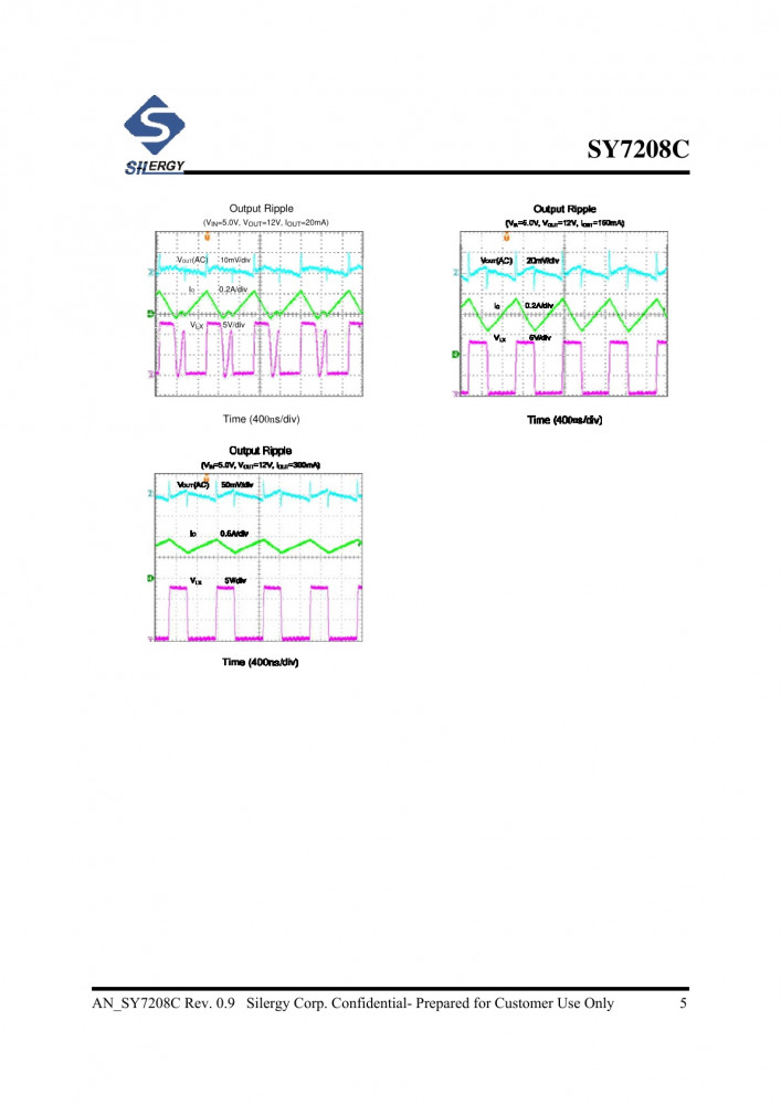 SY7208CABC datasheet page 5