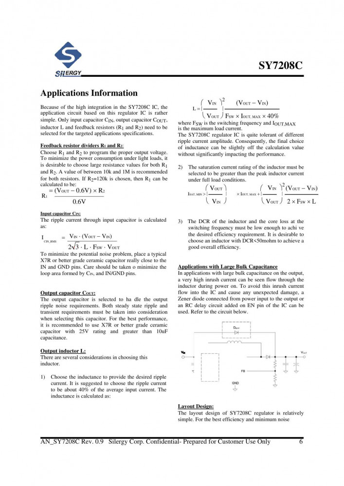 SY7208CABC datasheet page 6
