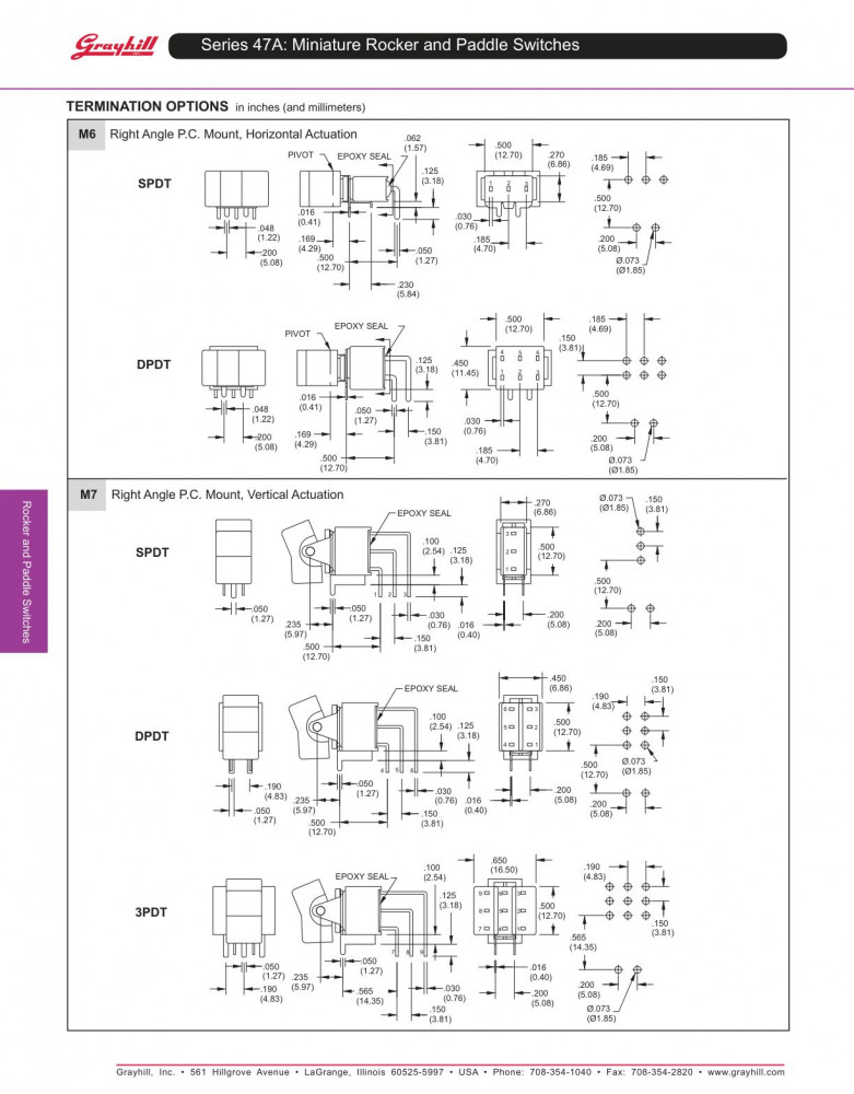 Grayhill Series 47A datasheet page 5