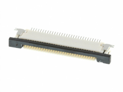 Easy-On FFC/FPC Connector, 0.50mm Pitch, Slider Series, Right-Angle, Top  Contact, 2.00mm Height, 28 Circuits, Tin-Silver-Bismuth Plating
