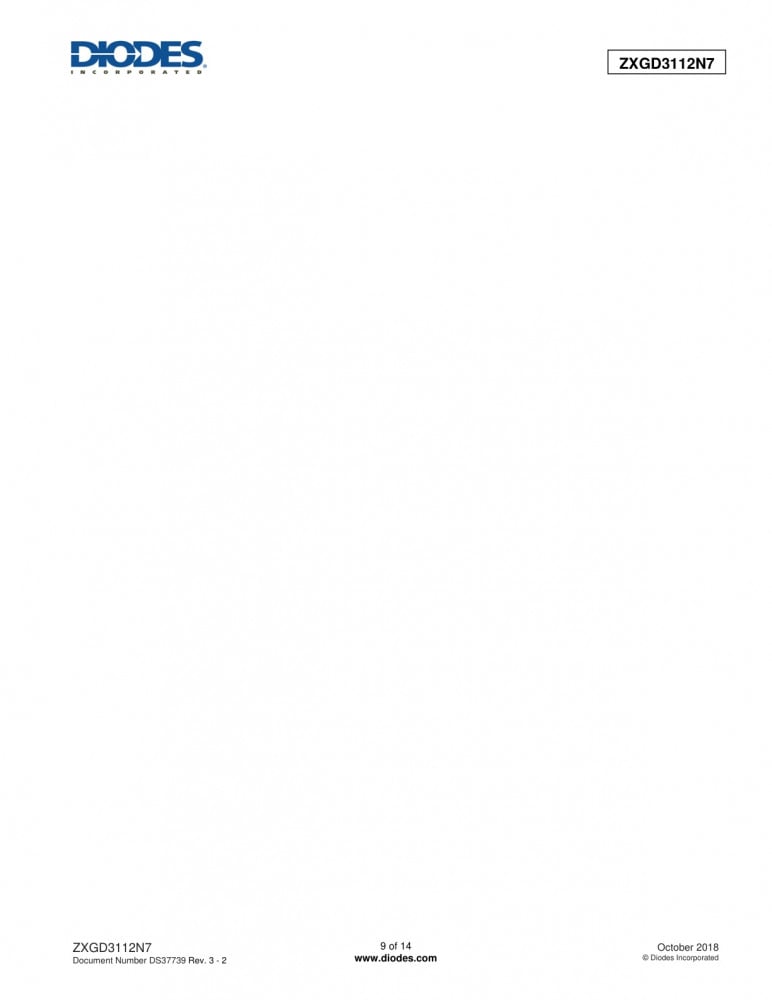 ZXGD3112N7TC datasheet page 9