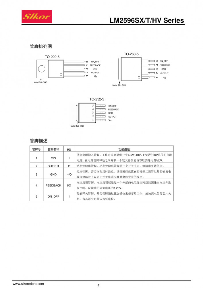 LM2596SX-3.3 datasheet page 6