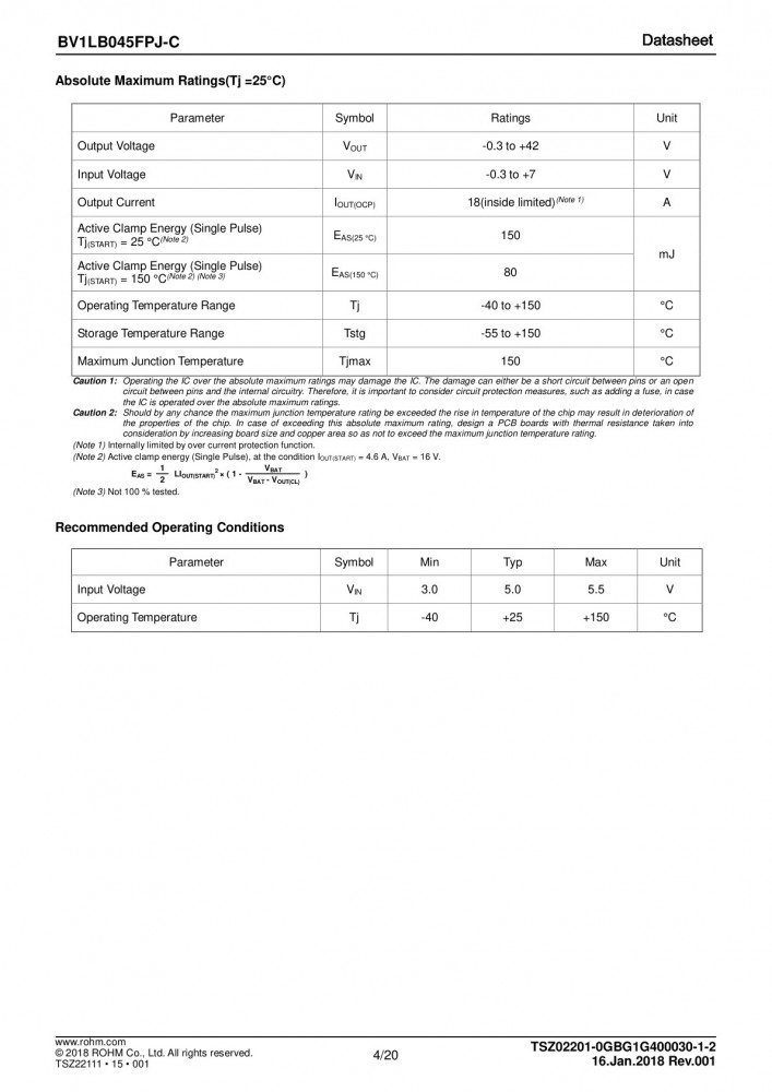 BV1LB045FPJ-CE1 technical document page 4