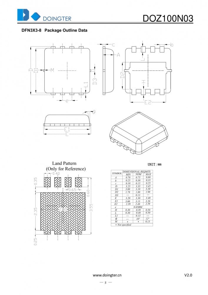 DOZ100N03 datasheet page 5