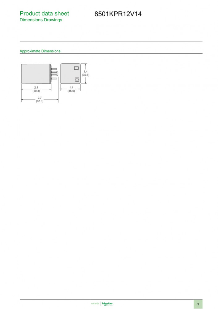 8501KPR12V14 technical document page 3