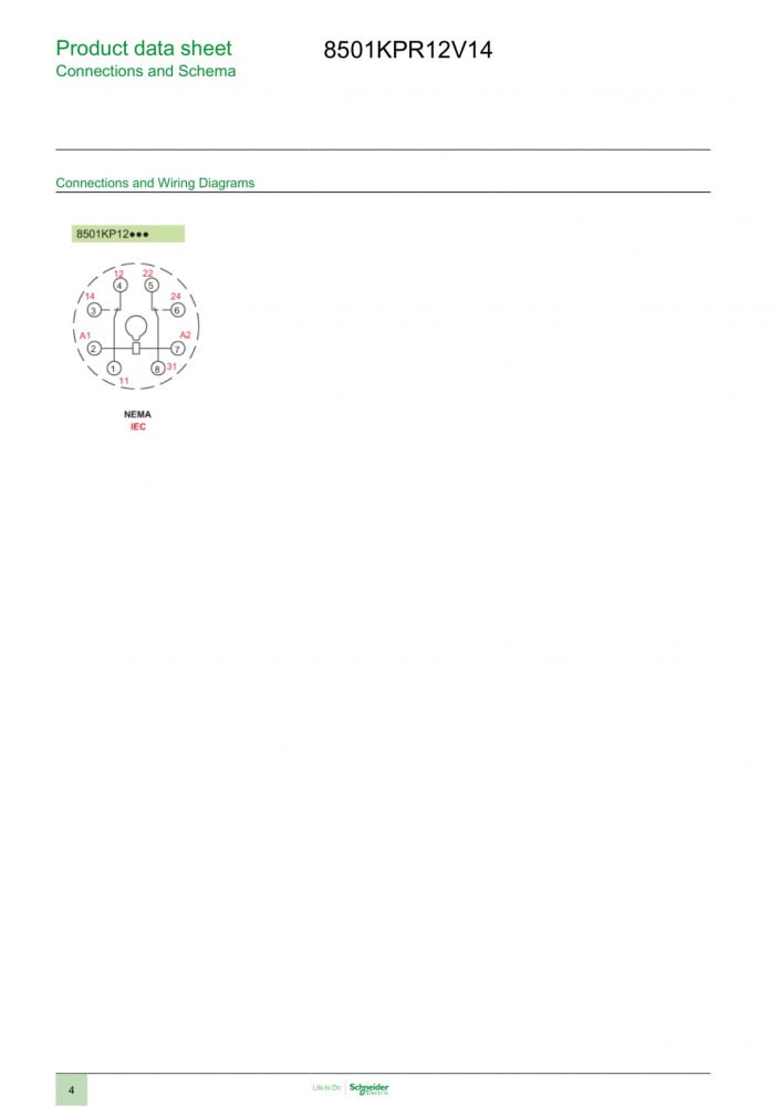 8501KPR12V14 technical document page 4
