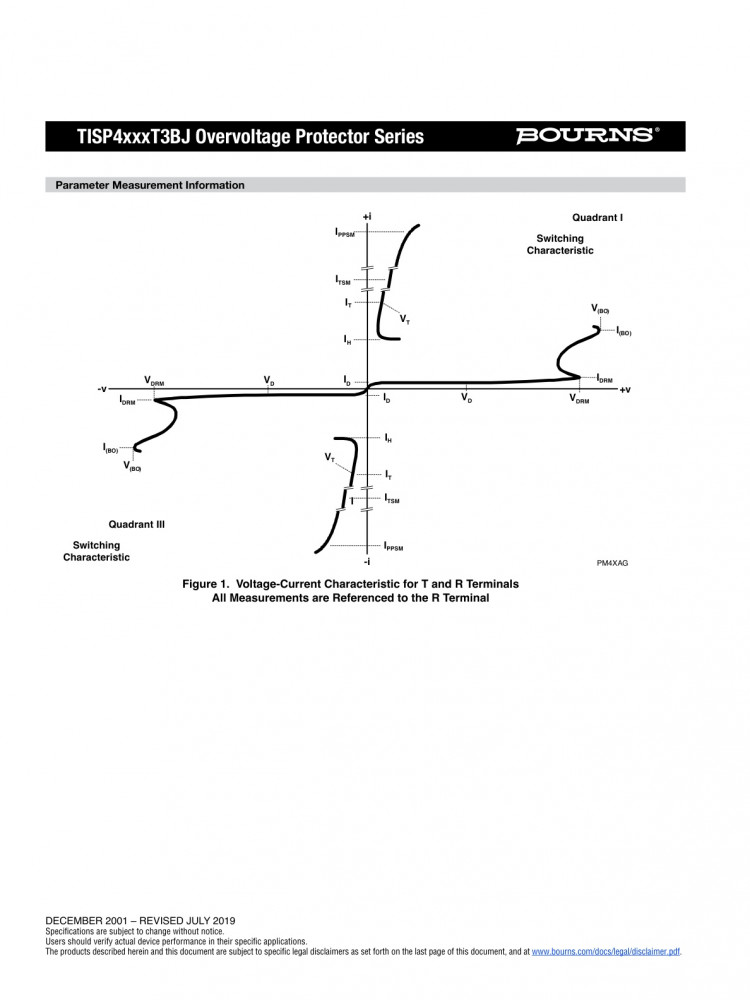BOURNS TISP4290T3BJR-S datasheet page 4