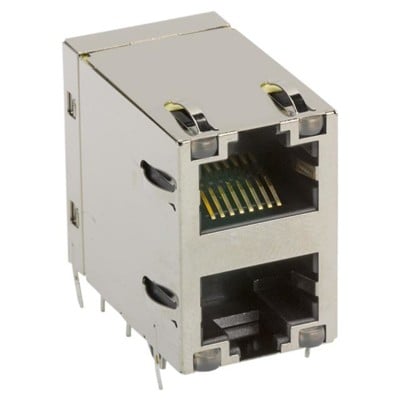 Bel Fuse 5-6610156-8 Modular Ethernet Connector Jack