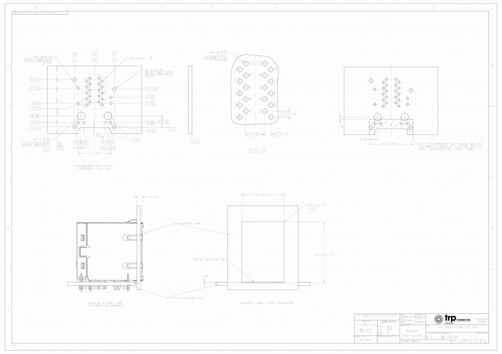 Bel Fuse 1840689-3 drawing page 3
