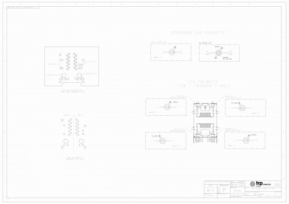 Bel Fuse 1840689-3 drawing page 4