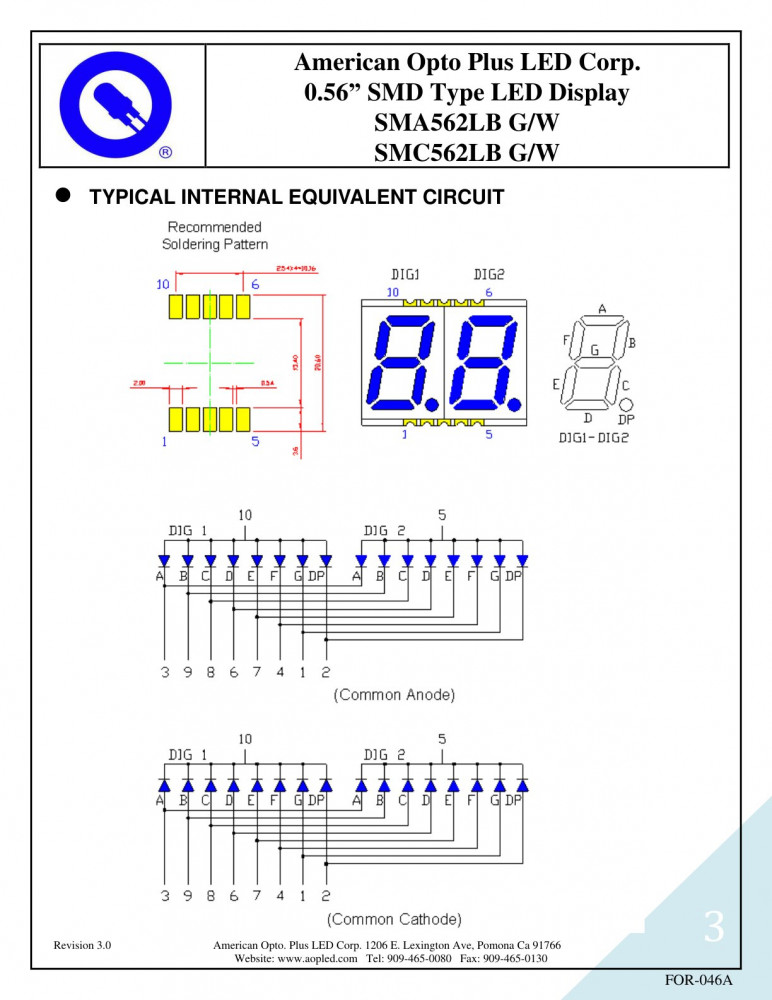 SMA562LB datasheet page 3