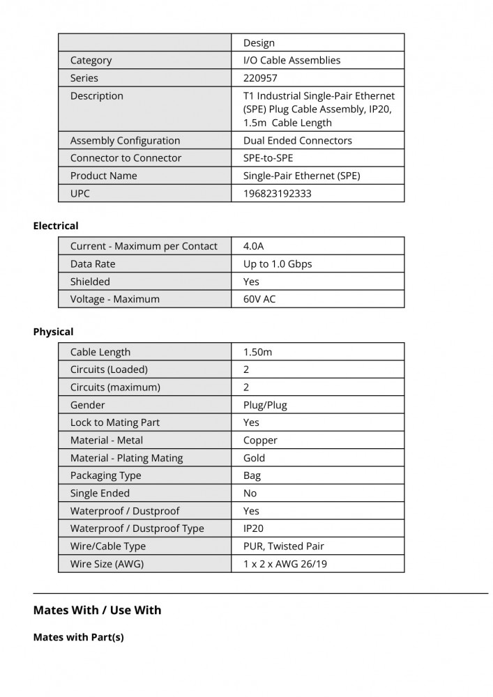 Product document preview, page 2