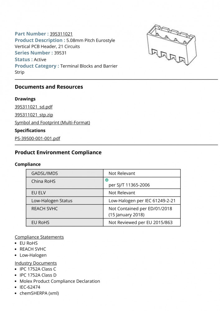 Technical document preview, page 1