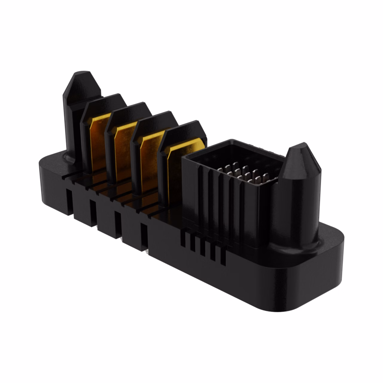 EXTreme Ten60Power Board-to-Board Vertical Plug Assembly with Guide Pins, 4 Split Power Circuits, 30 Signal Circuits for sale