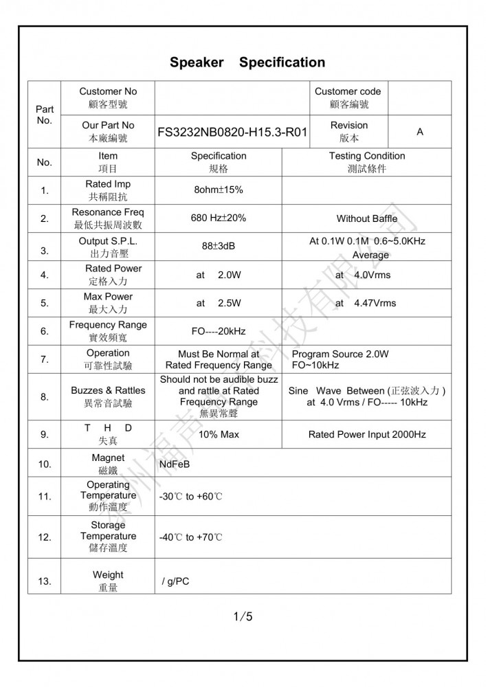 FS3232NB0820-H15.3-R01 specification page 2